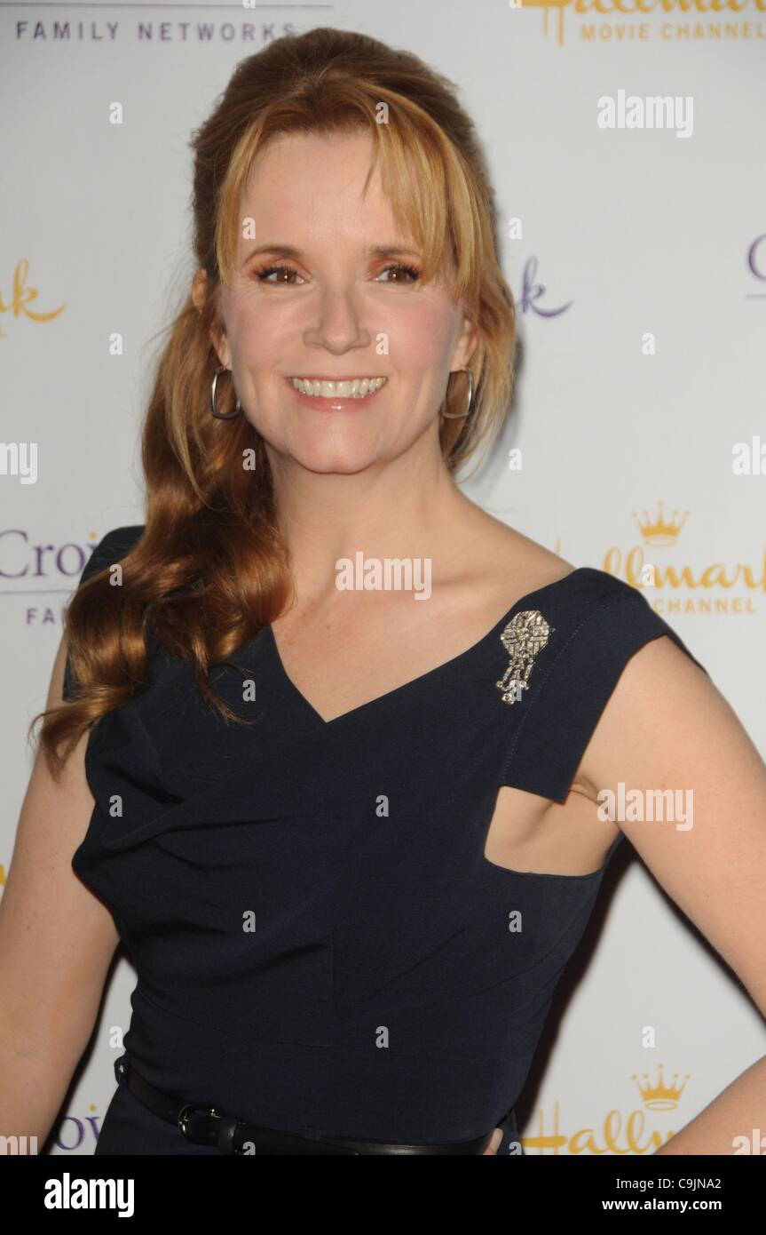 Lea Thompson at arrivals for Hallmark Channel Winter 2012 TCA TV ...