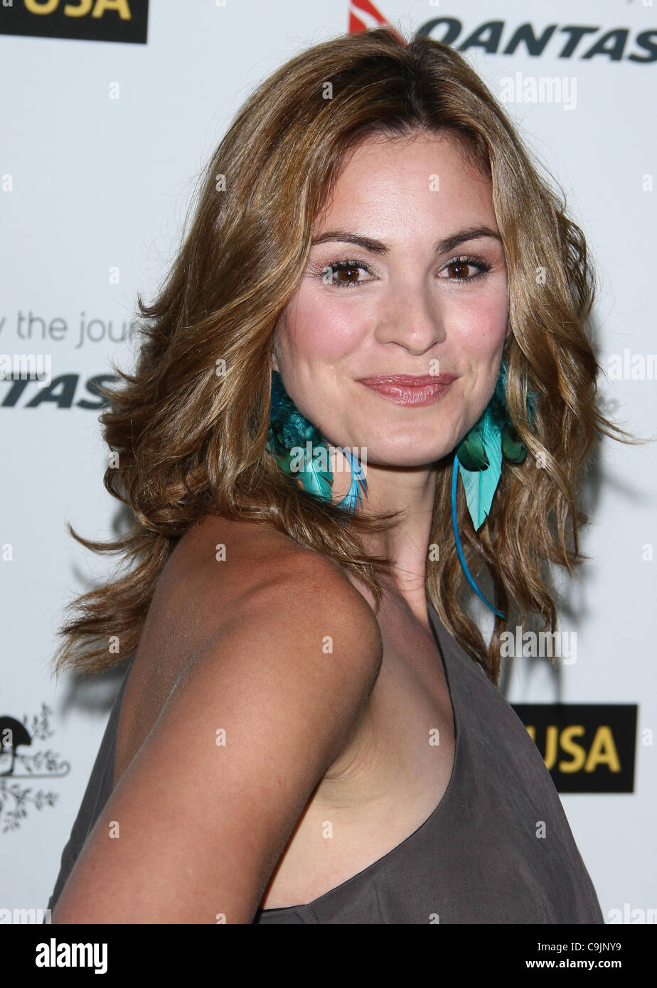 DAISY BETTS G'DAY USA AUSTRALIA WEEK 2012 BLACK TIE GALA HOLLYWOOD LOS ...