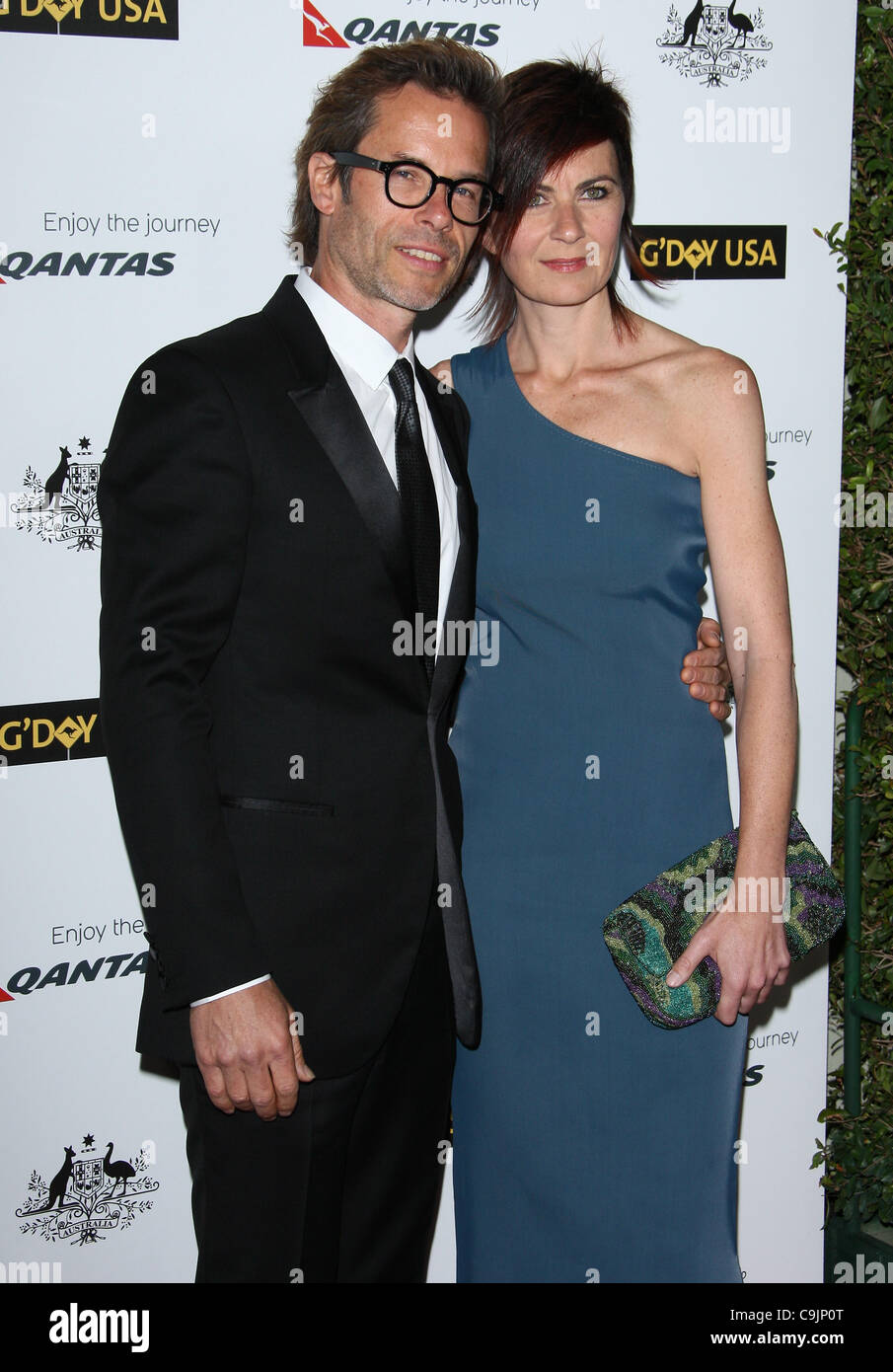 Actor Guy Wife Kate Mestitz High Resolution Stock Photography and ...