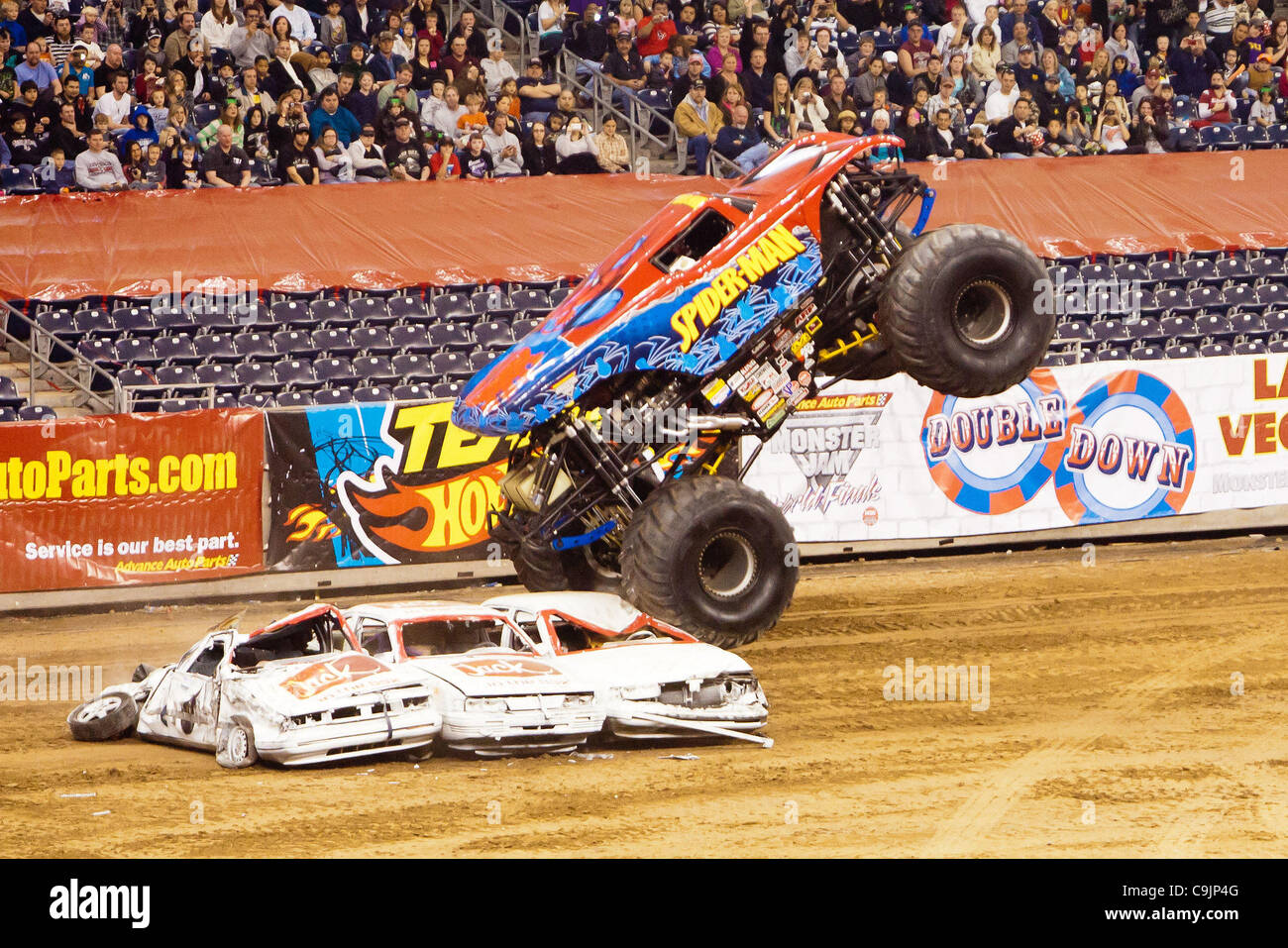 Monster jam, freestyle hi-res stock photography and images - Alamy