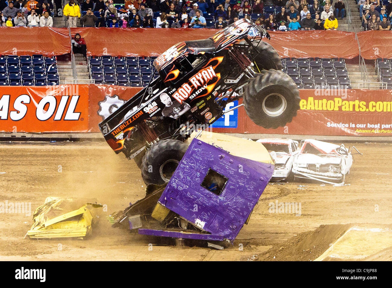 April 14, 2011 - Houston, Texas, U.S - Rod Ryan Daron Basal running ...