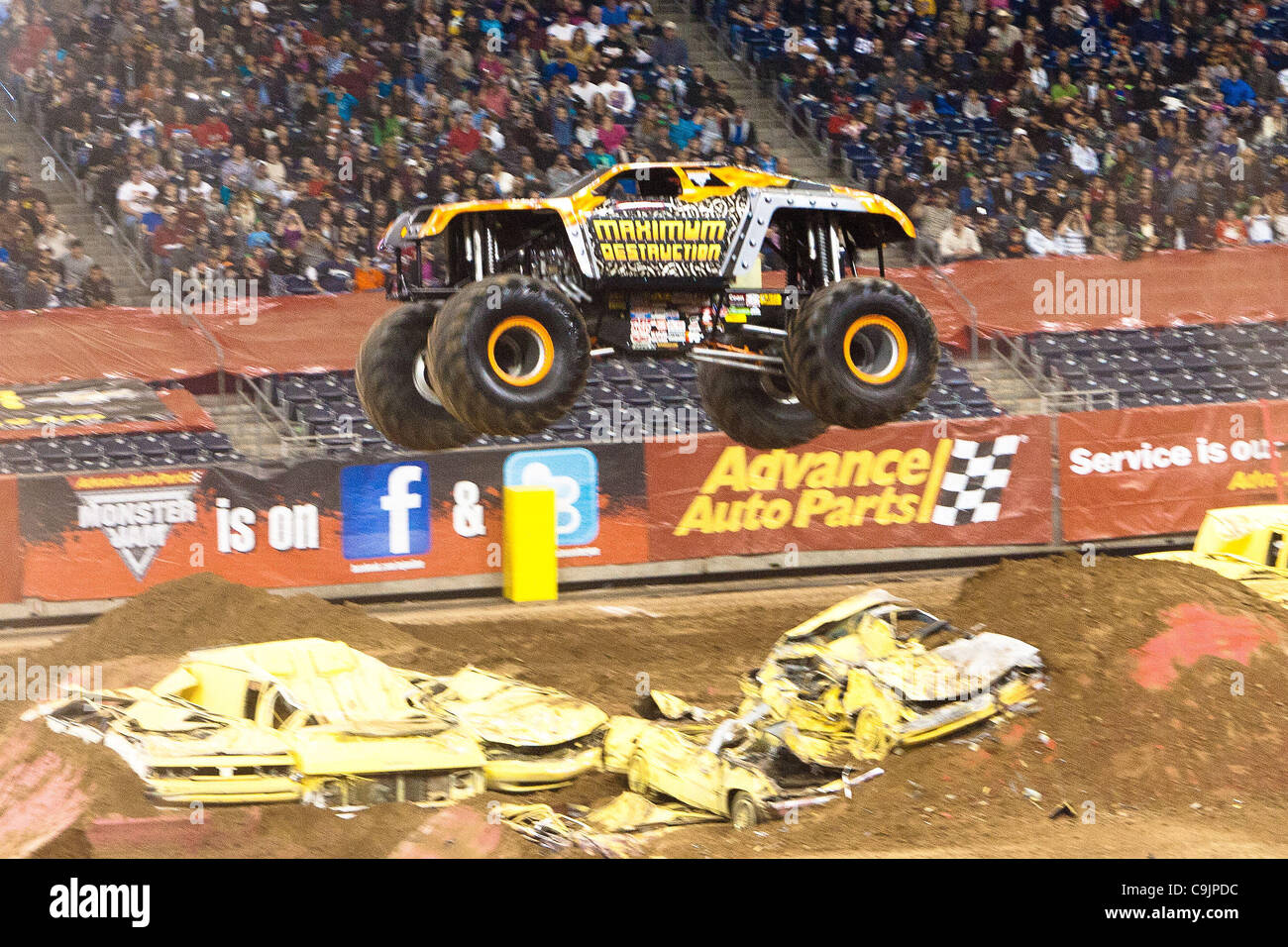 April 14, 2011 - Houston, Texas, U.S - Maximum Destruction Tom Meents ...