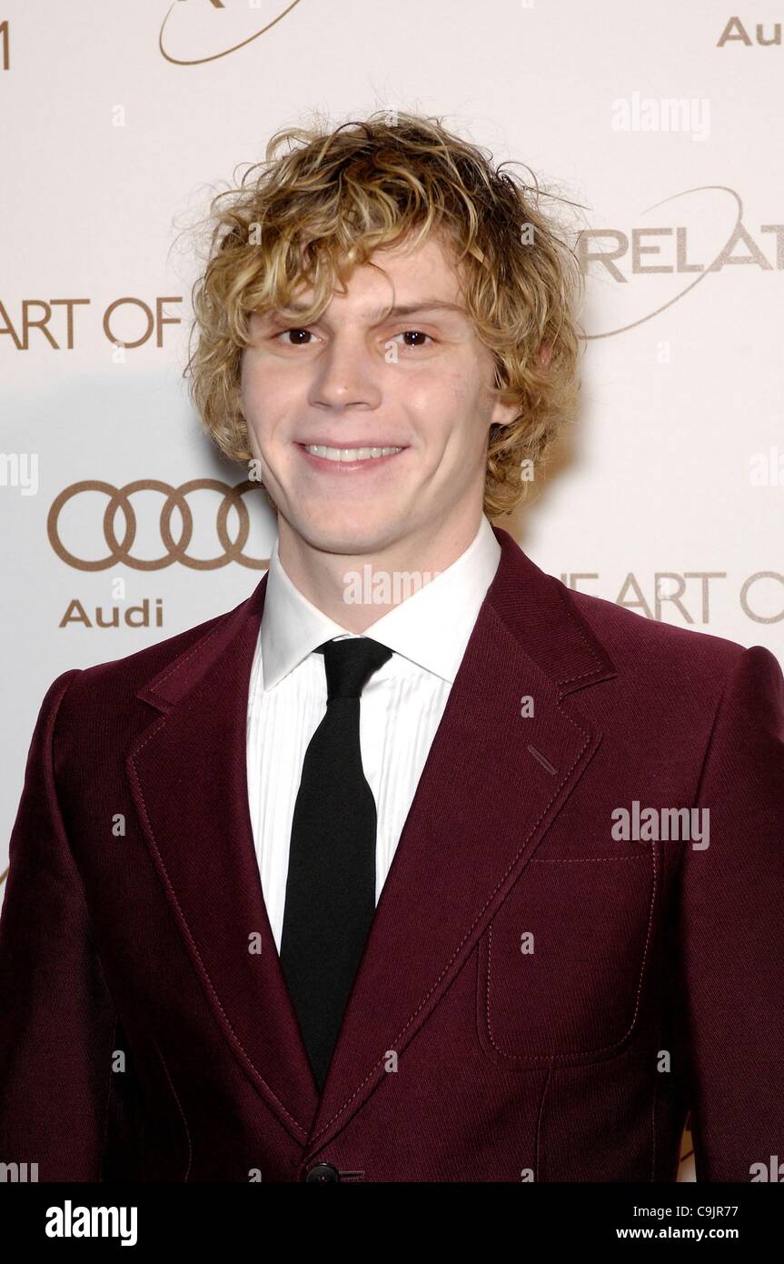 Evan Peters at arrivals for Art of Elysium 2012 Heaven Gala, Union ...