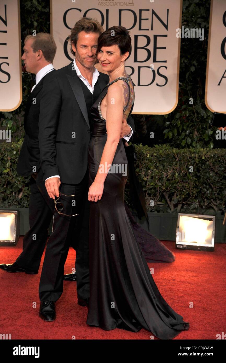 Jan 15, 2012 - Los Angeles, California, U.S. - GUY PEARCE and KATE ...