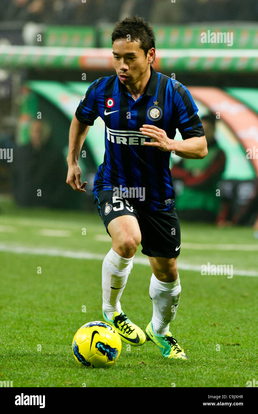 Yuto Nagatomo (Inter), JANUARY 15, 2012 - Football / Soccer : Italian ...