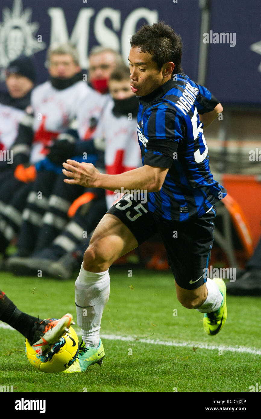 Yuto Nagatomo (Inter), JANUARY 15, 2012 - Football / Soccer : Italian ...