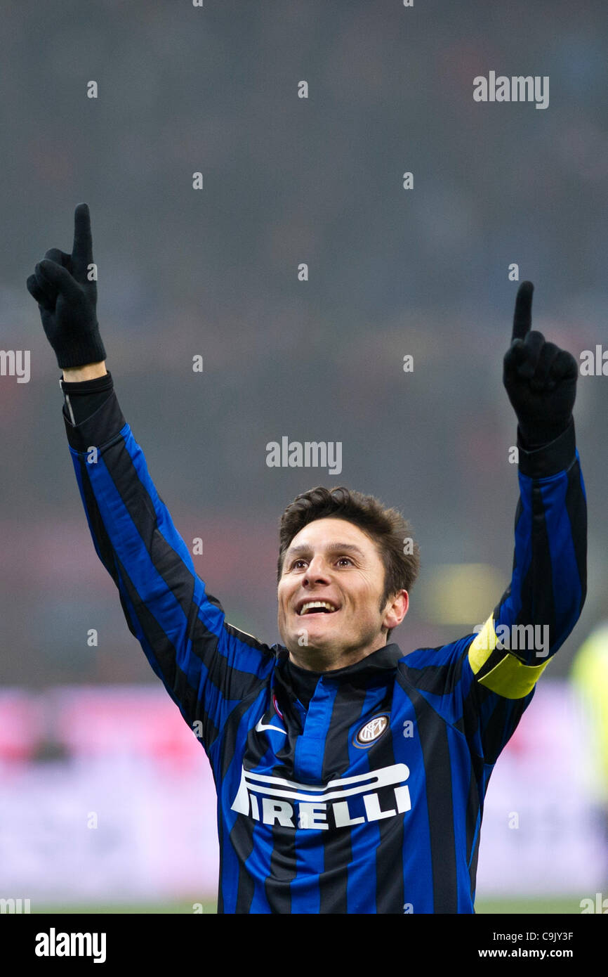 Javier Zanetti (Inter), JANUARY 15, 2012 - Football / Soccer : Javier ...