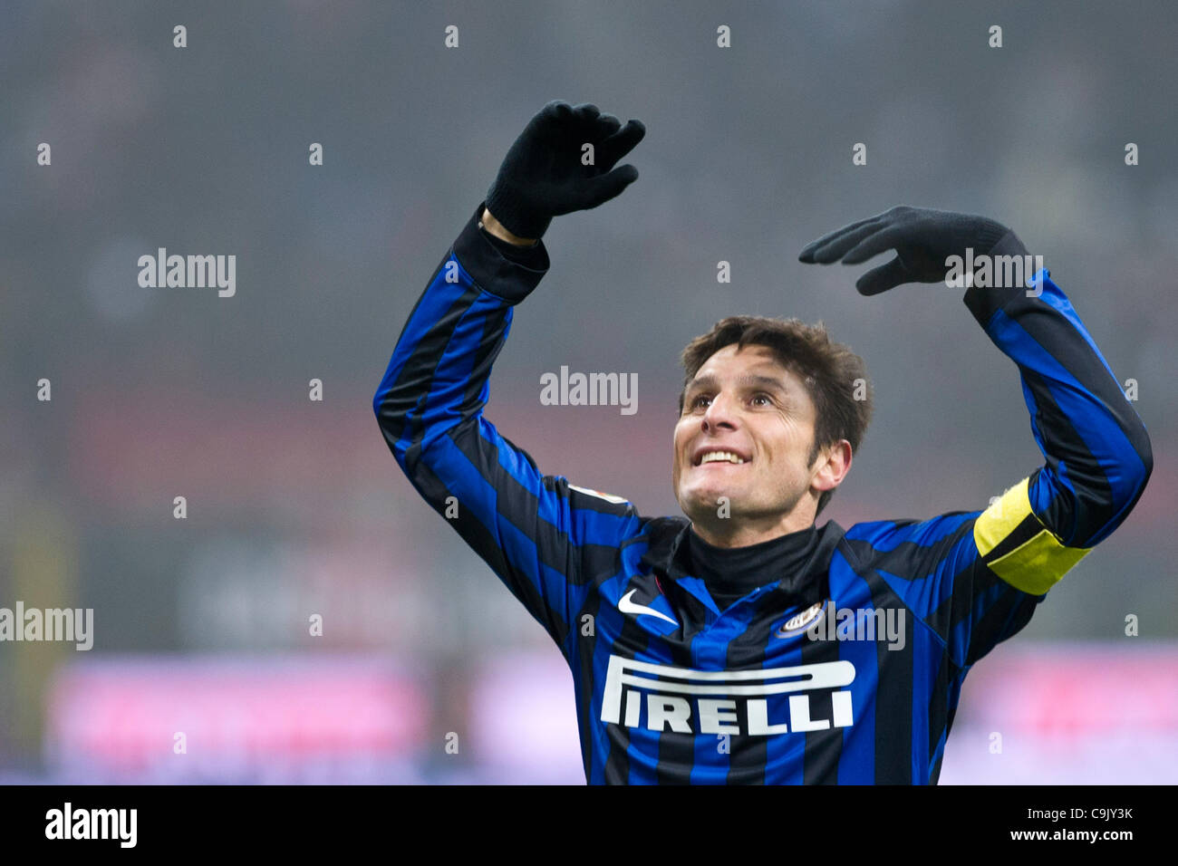 Javier Zanetti (Inter), JANUARY 15, 2012 - Football / Soccer : Javier ...