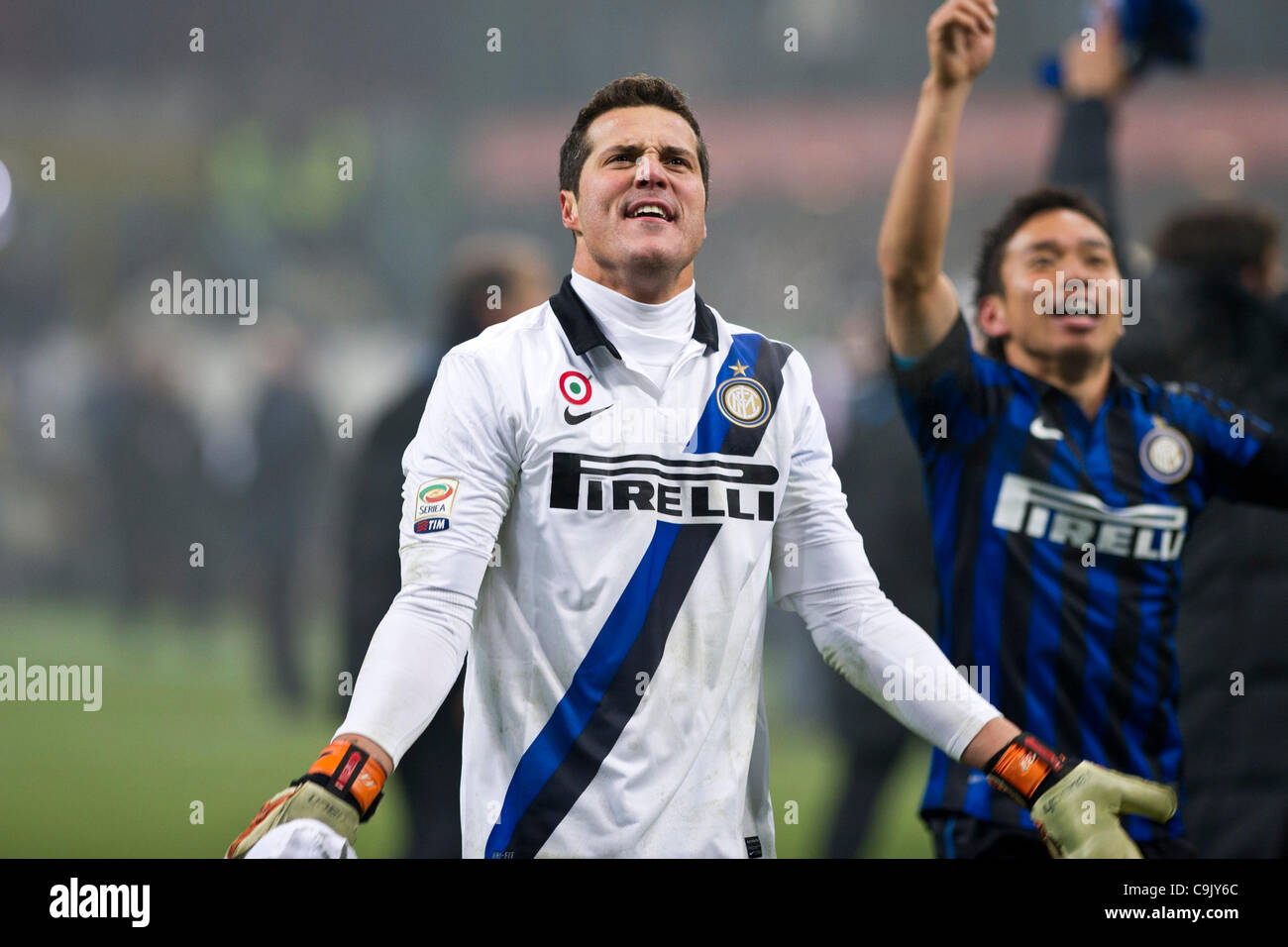 Julio Cesar (Inter), JANUARY 15, 2012 - Football / Soccer : Julio Cesar ...
