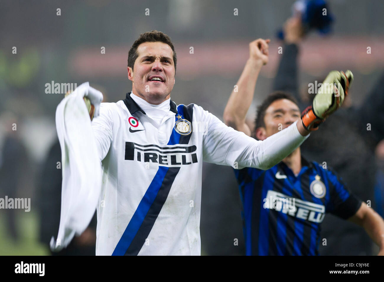 Giuseppe meazza julio cesar hi-res stock photography and images - Alamy