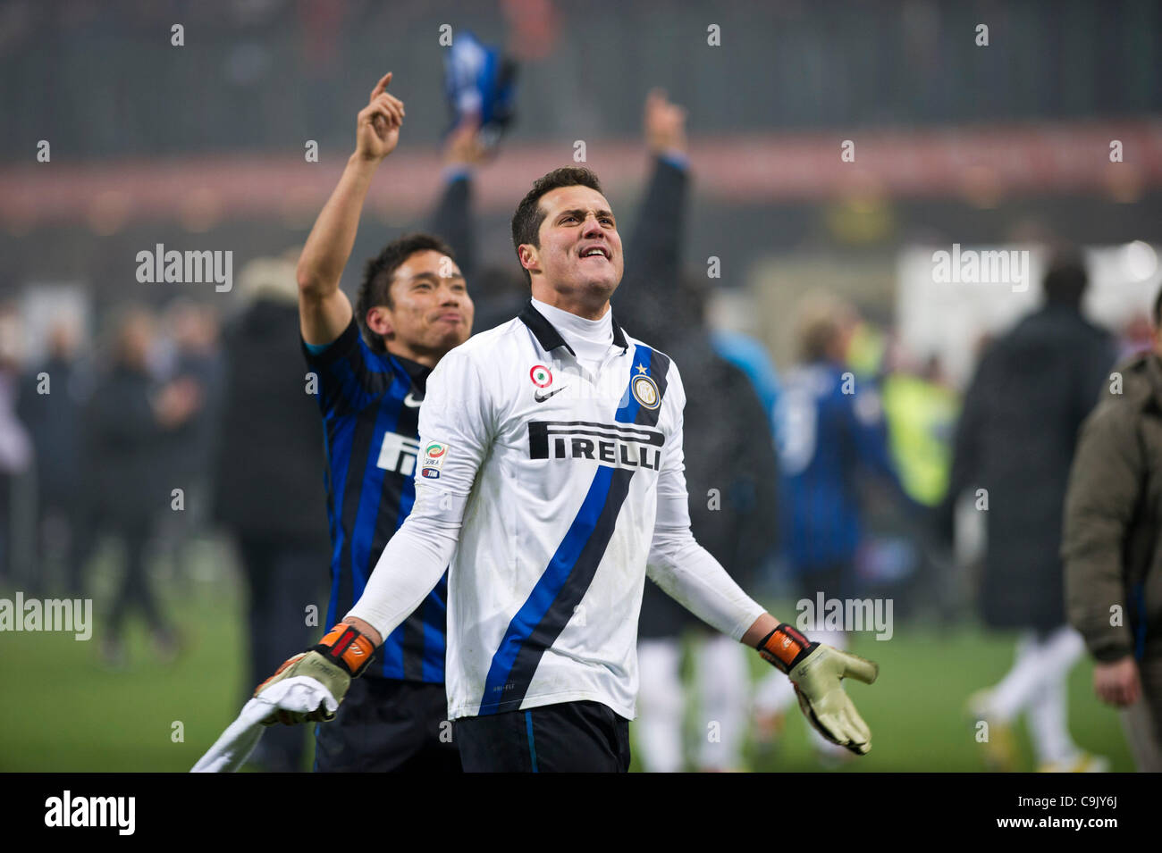 Julio Cesar (Inter), JANUARY 15, 2012 - Football / Soccer : Julio Cesar ...