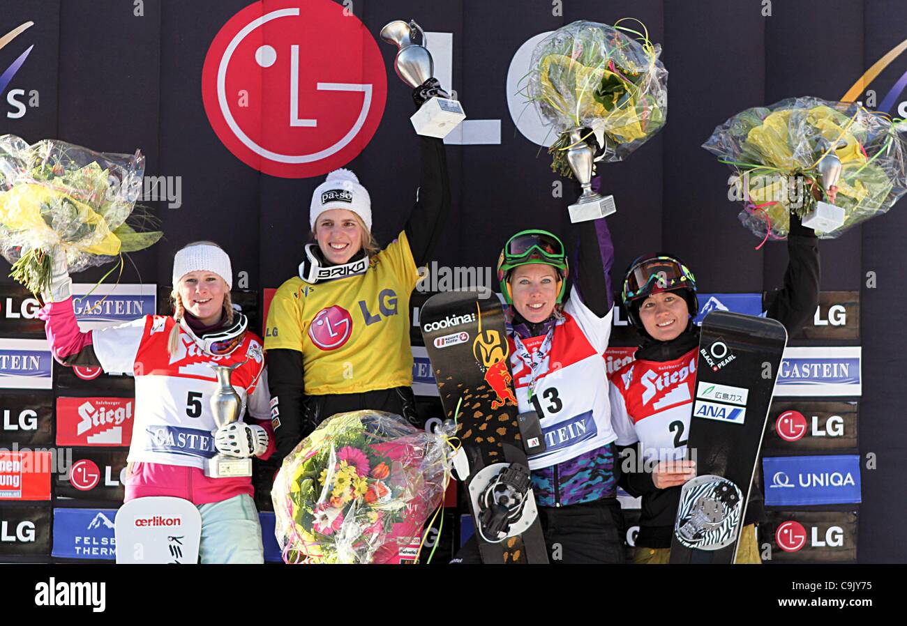 (L-R) Julie Zogg, Patrizia Kummer (SUI), Marion Kreiner (AUT), Tomoka ...