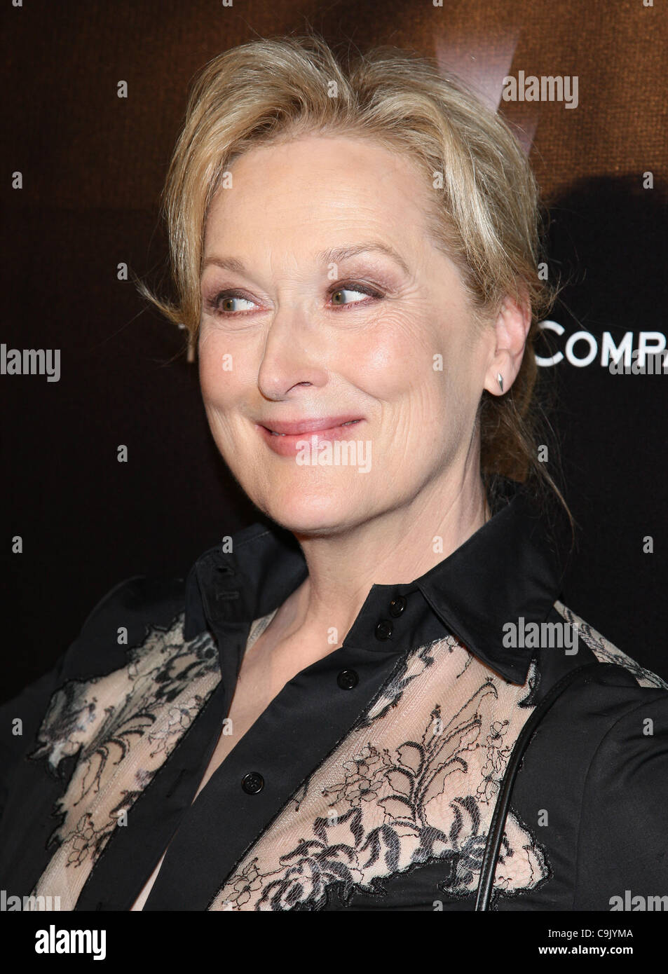 MERYL STREEP THE WEINSTEIN COMPANY 2012 GOLDEN GLOBES AFTER PARTY ...