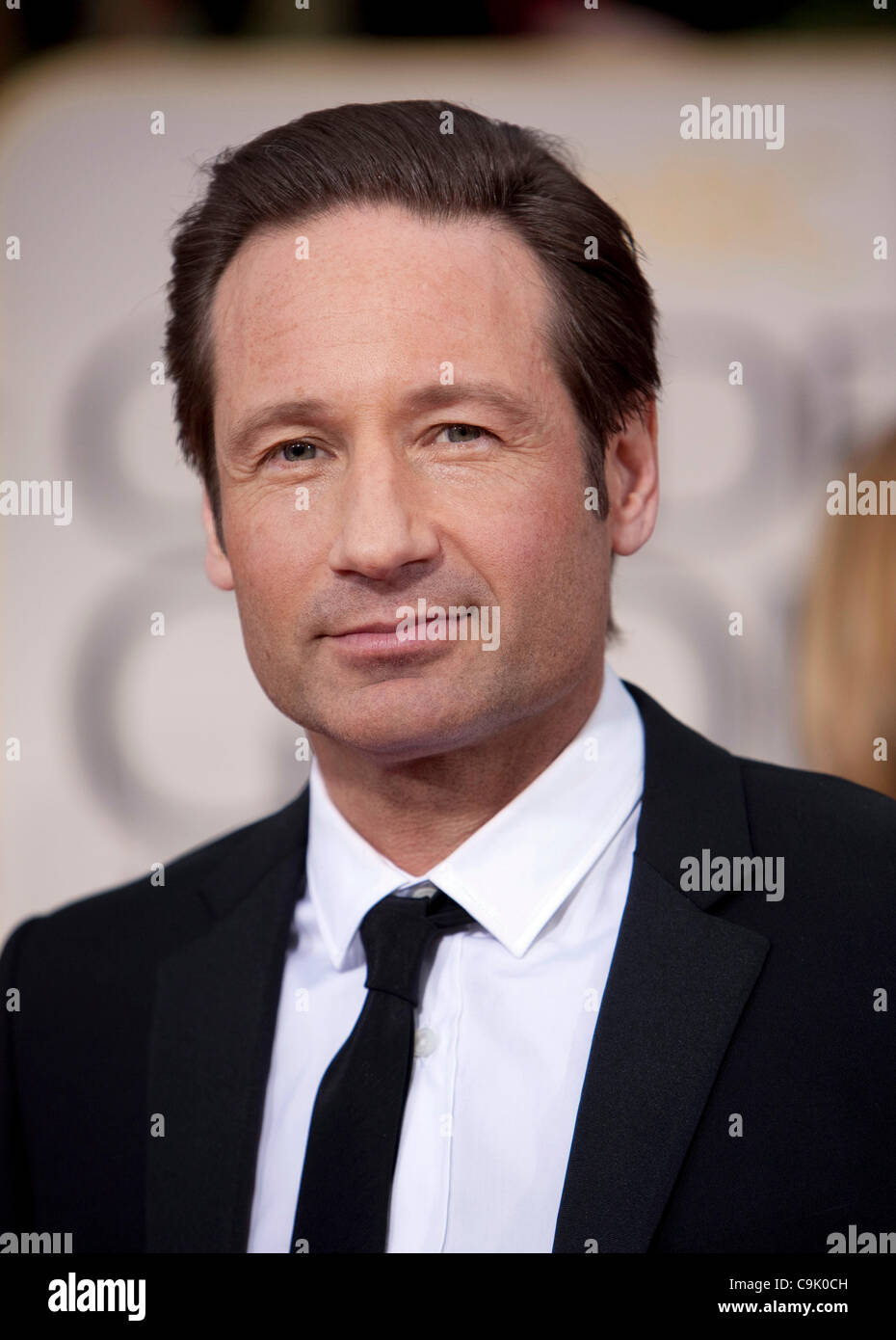 arrives to the 69th Annual Golden Globe Awards at the Beverly Hilton ...
