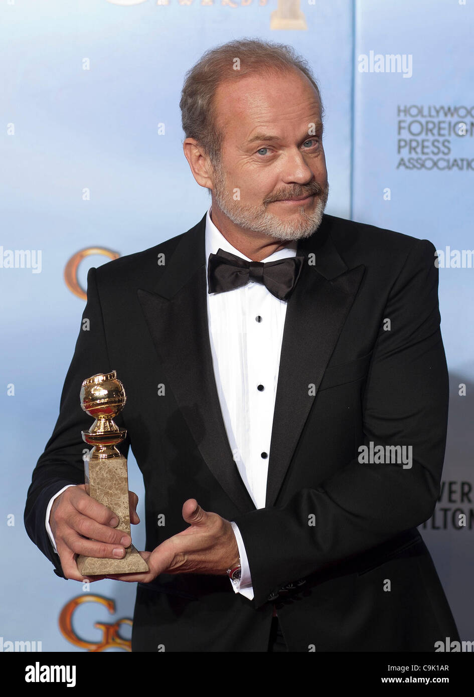 Actor Kelsey Grammer poses in the press room with the Best Performance ...