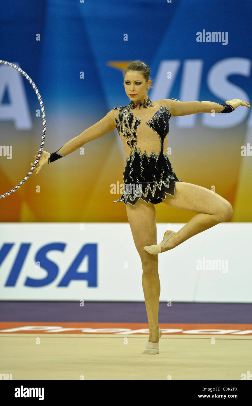Olympic Test Event Gymnastics. O2 Arena London England. 16.1.12 ...