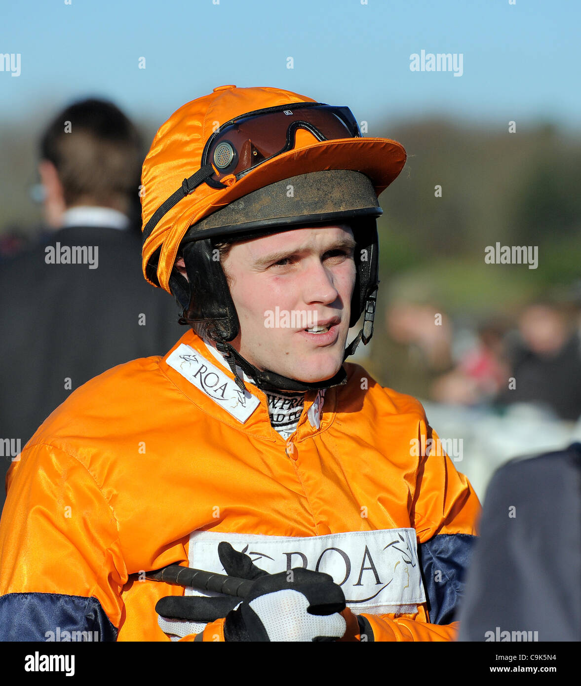 CHARLIE HUXLEY JOCKEY WARWICK RACECOURSE WARWICK ENGLAND 14 January ...