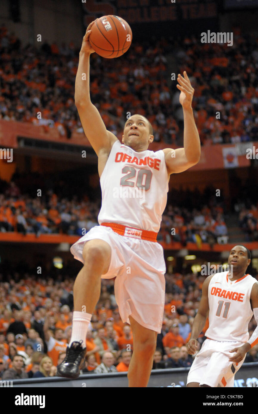 Jan. 17, 2012 - Syracuse, New York, U.S - Syracuse Orange guard Brandon ...