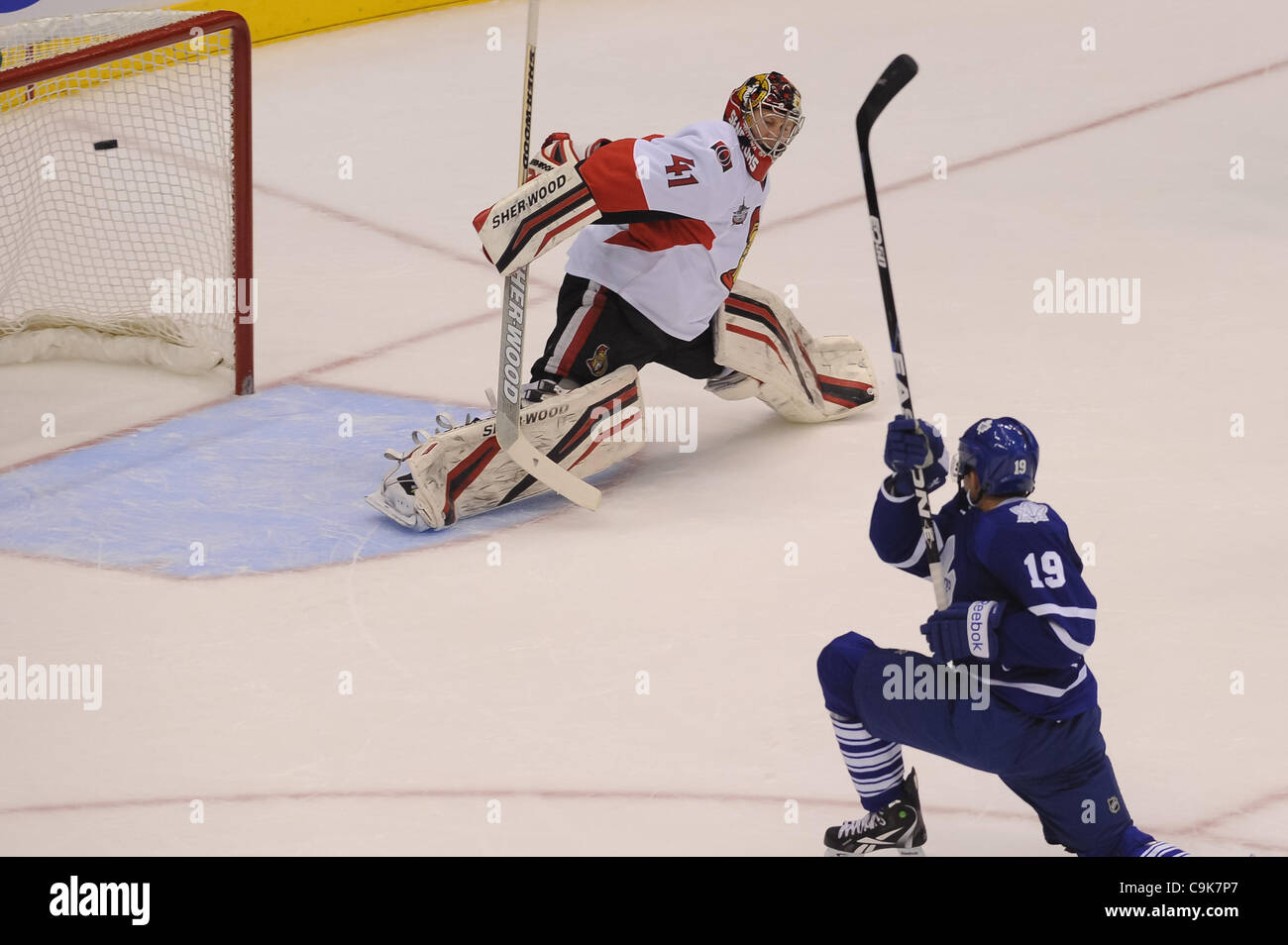 Jan. 17, 2012 - Toronto, Ontario, Canada - Toronto Maple Leafs forward ...
