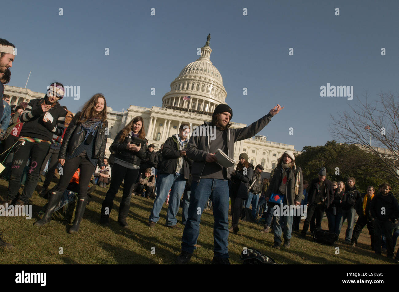 Washington dc usa occupy washington hi-res stock photography and images ...