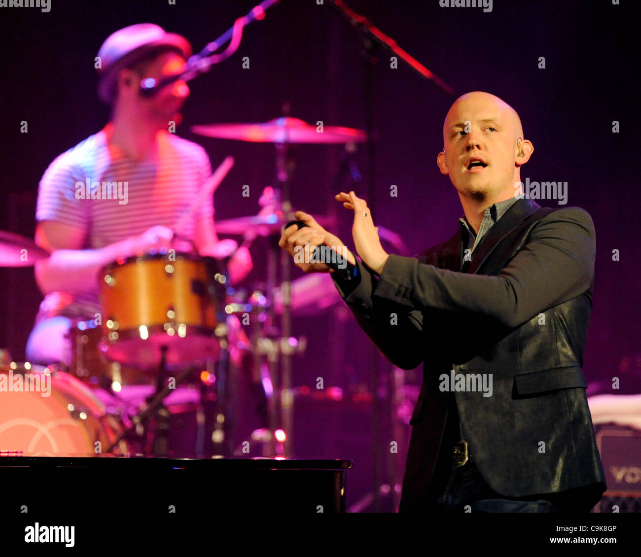 The Fray in concert at The Opera House in Toronto Canada Stock Photo ...