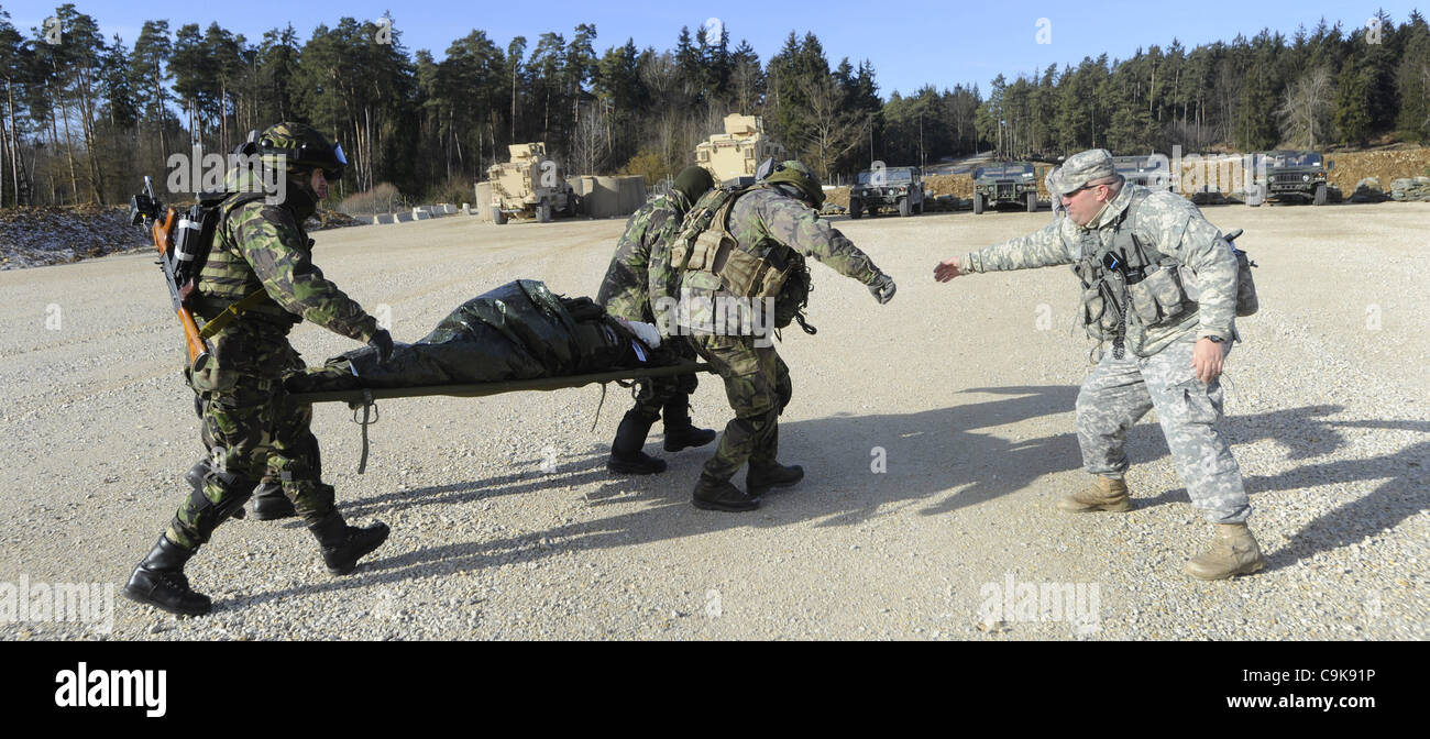 The U.S. military training base in Hohenfels, Germany, has recently ...