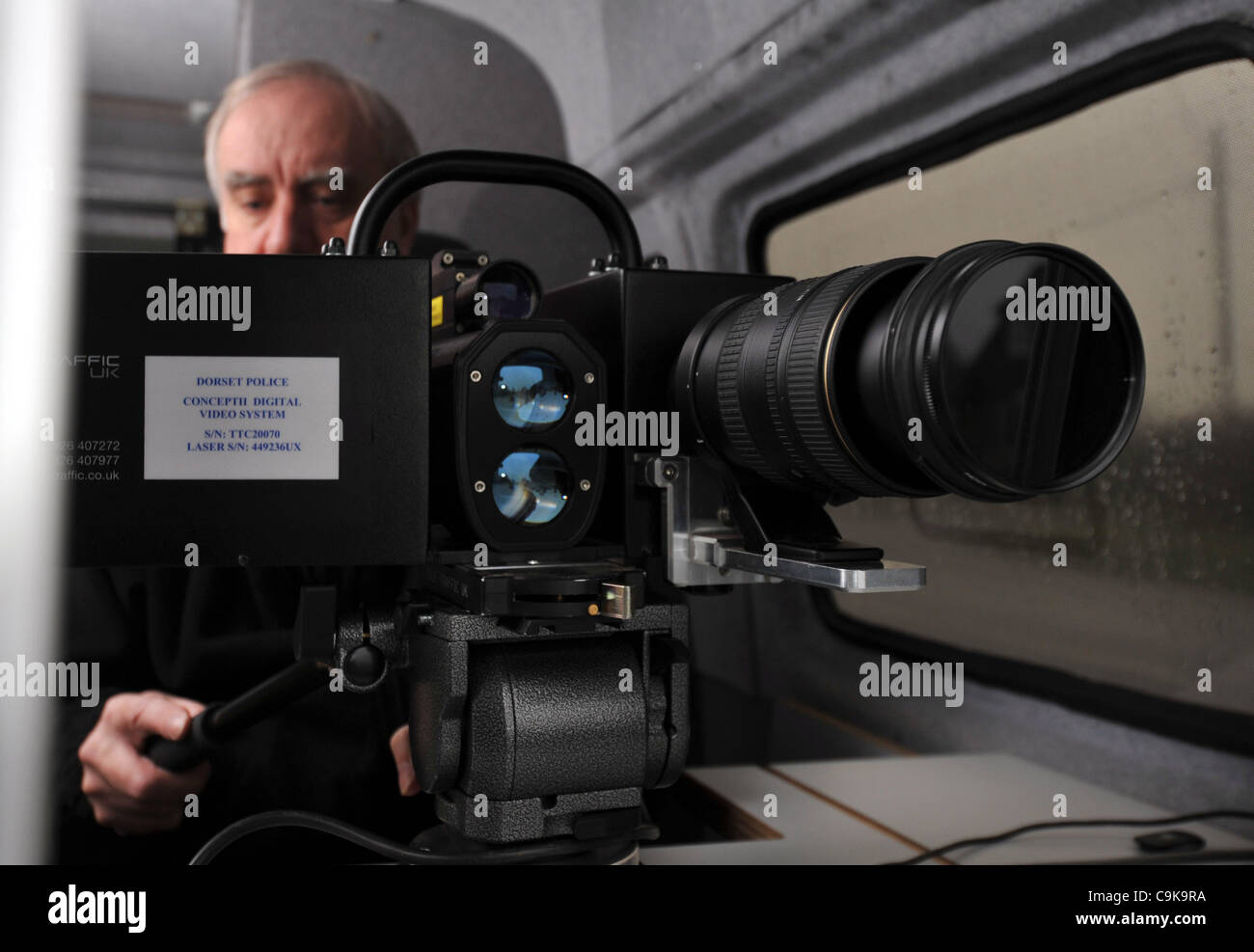 Camera inside police car hi-res stock photography and images - Alamy