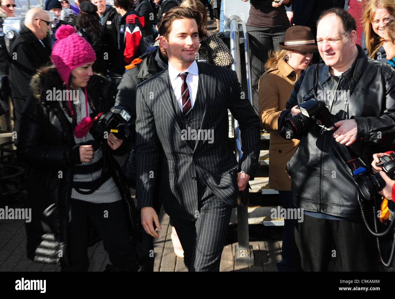 Jan. 18, 2012 - Manhattan, New York, U.S. - MATT BOMER, star of USA ...
