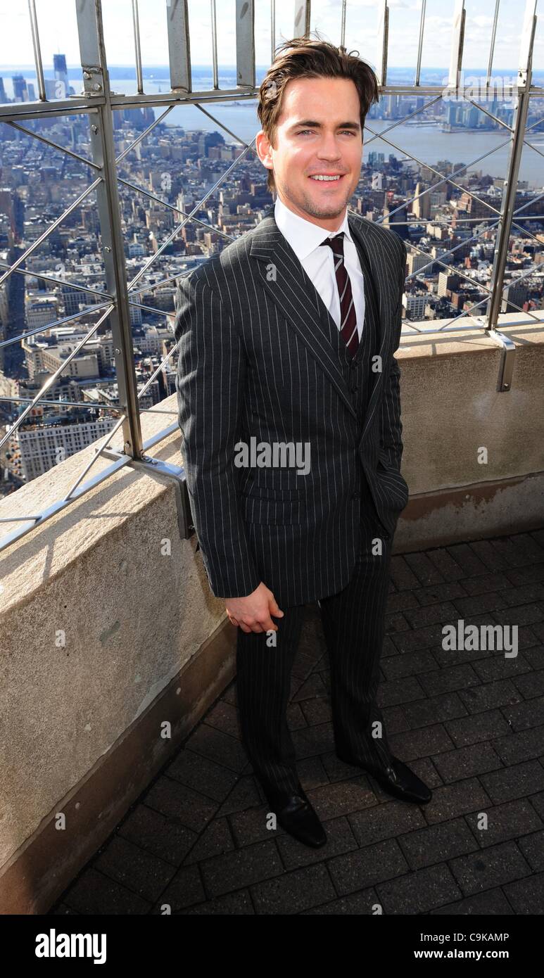 Jan. 18, 2012 - Manhattan, New York, U.S. - MATT BOMER, star of USA ...