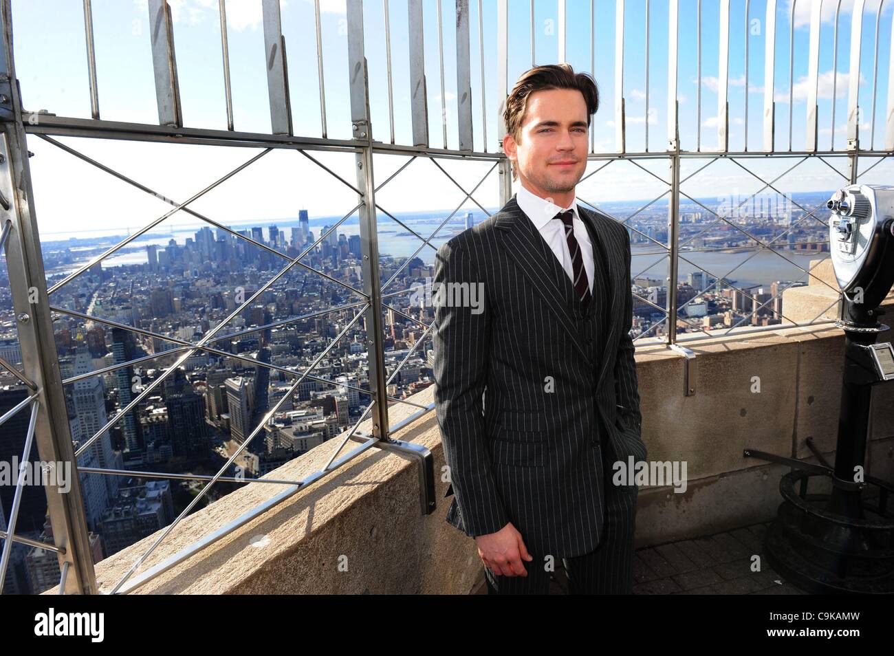 Jan. 18, 2012 - Manhattan, New York, U.S. - MATT BOMER, star of USA ...