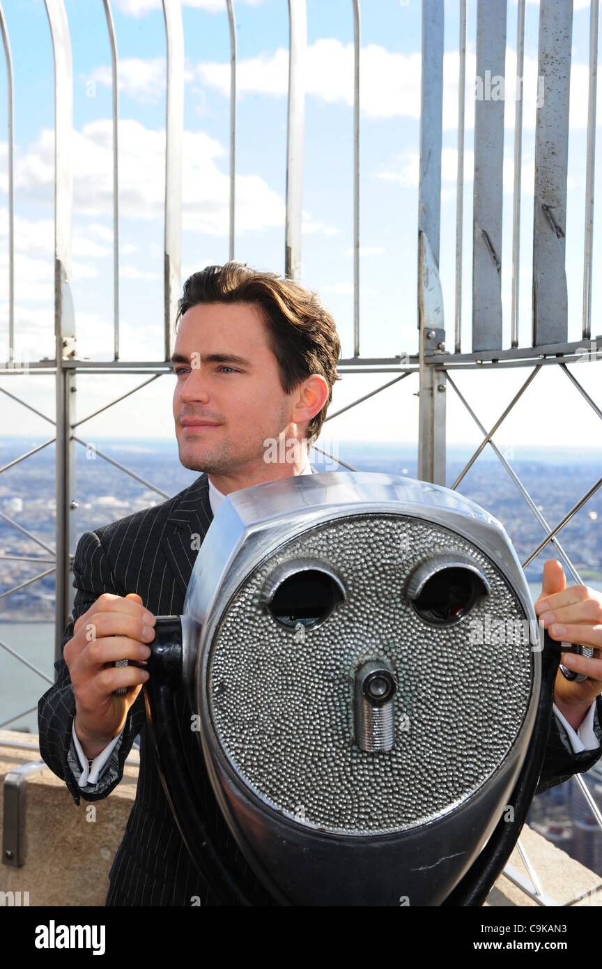 Jan. 18, 2012 - Manhattan, New York, U.S. - MATT BOMER, star of USA ...
