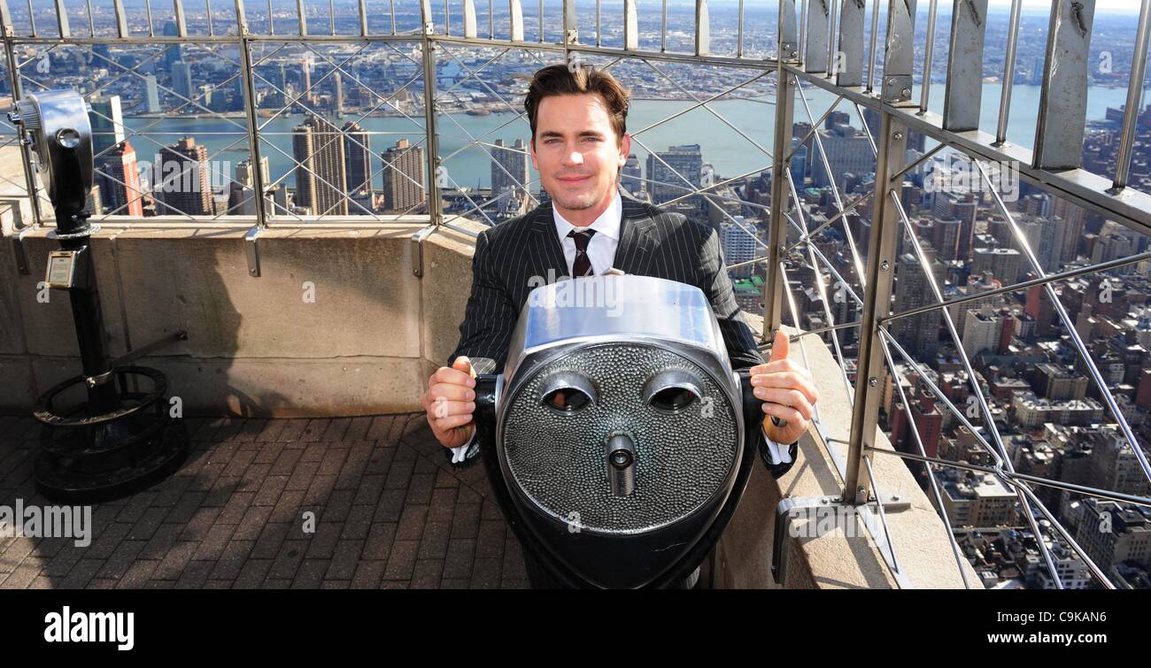 Jan. 18, 2012 - Manhattan, New York, U.S. - MATT BOMER, star of USA ...