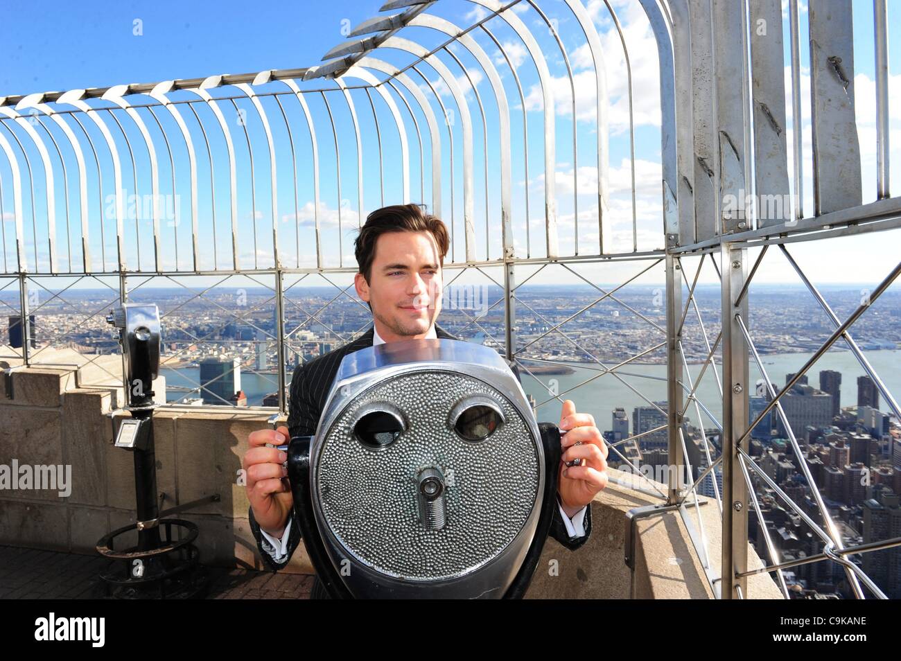 Jan. 18, 2012 - Manhattan, New York, U.S. - MATT BOMER, star of USA ...