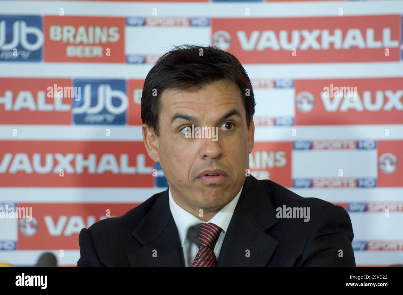 Chris Coleman is unveiled as new Wales Football Manager during a ...