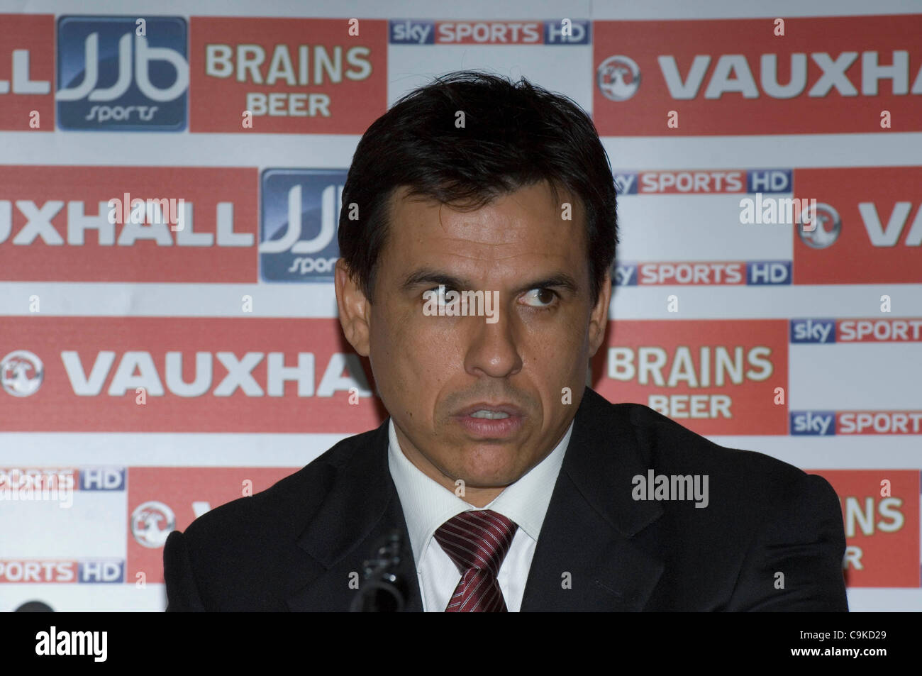 Chris Coleman is unveiled as new Wales Football Manager during a ...