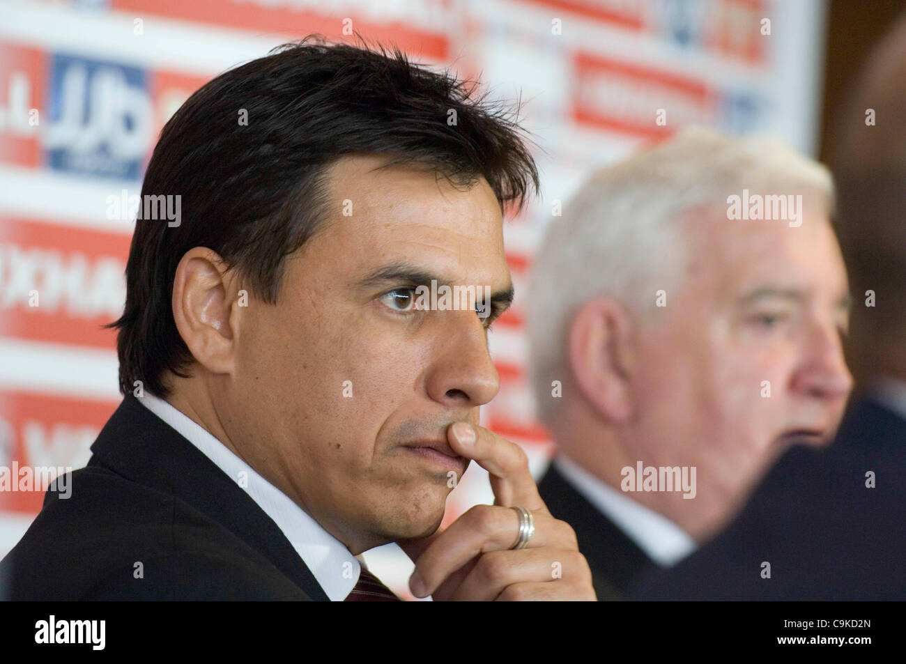 Chris Coleman is unveiled as new Wales Football Manager during a ...