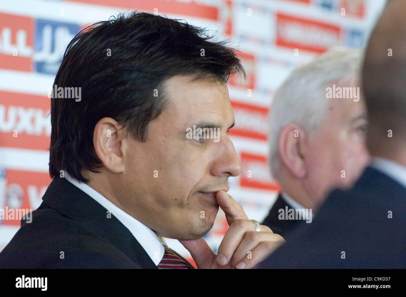 Chris Coleman is unveiled as new Wales Football Manager during a ...