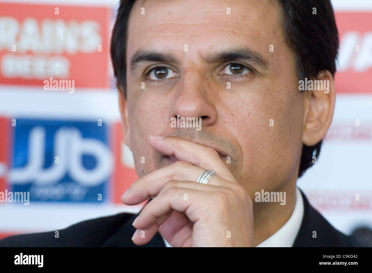 Chris Coleman is unveiled as new Wales Football Manager during a ...
