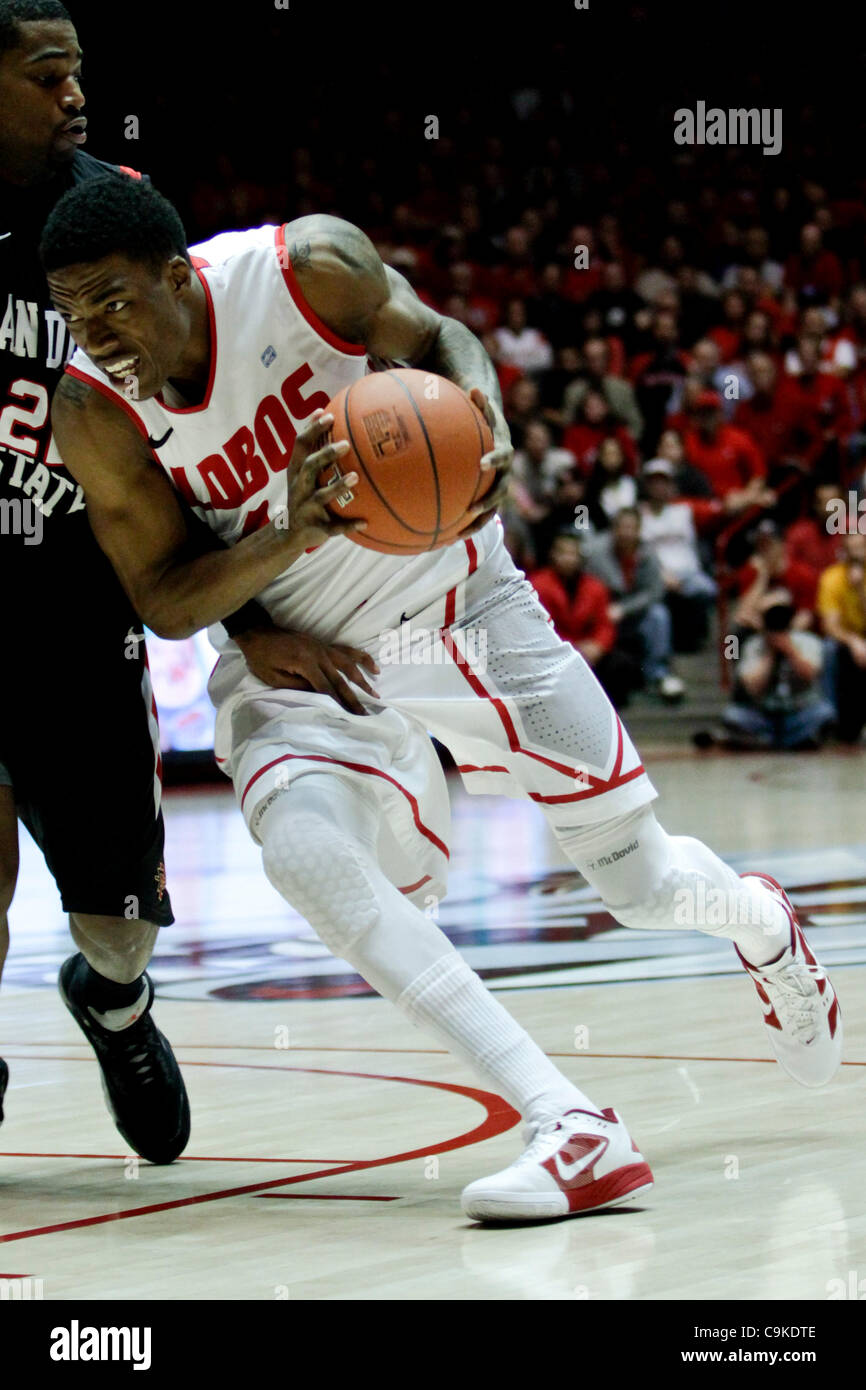 Jan. 18, 2012 - Albuquerque, New Mexico, U.S - New Mexico forward ...