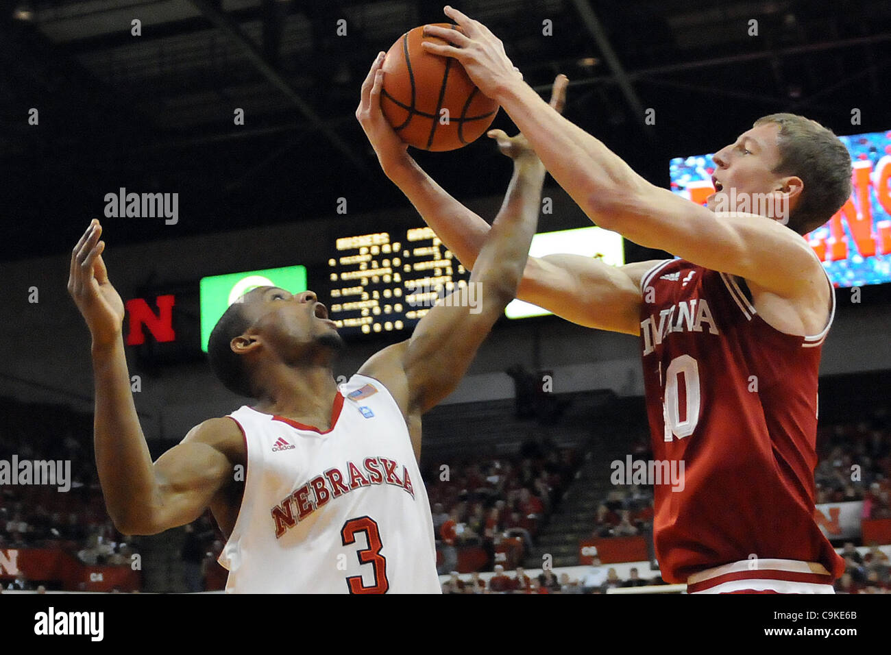 Jan. 18, 2012 - Lincoln, Nebraska, U.S - Nebraska guard Brandon ...
