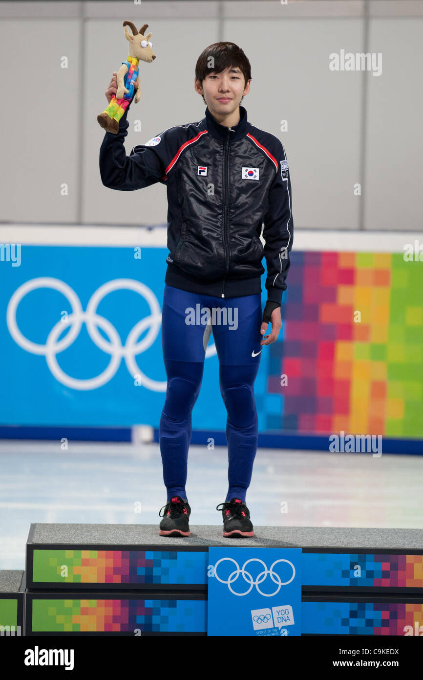 Jan. 18, 2012 - Innsbruck, Austria - Lim Hyo Jun Korea during award ...