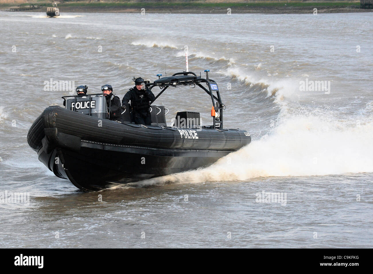Metropolitan police marine rib hi-res stock photography and images - Alamy