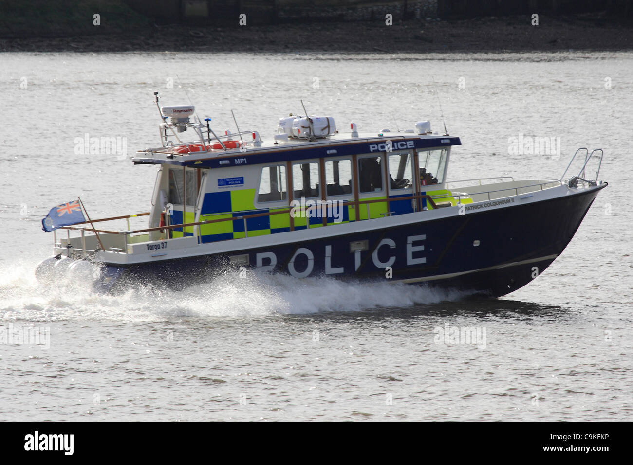 London, UK. 19th Jan, 2012. The Metropolitan Police, Marine Policing ...