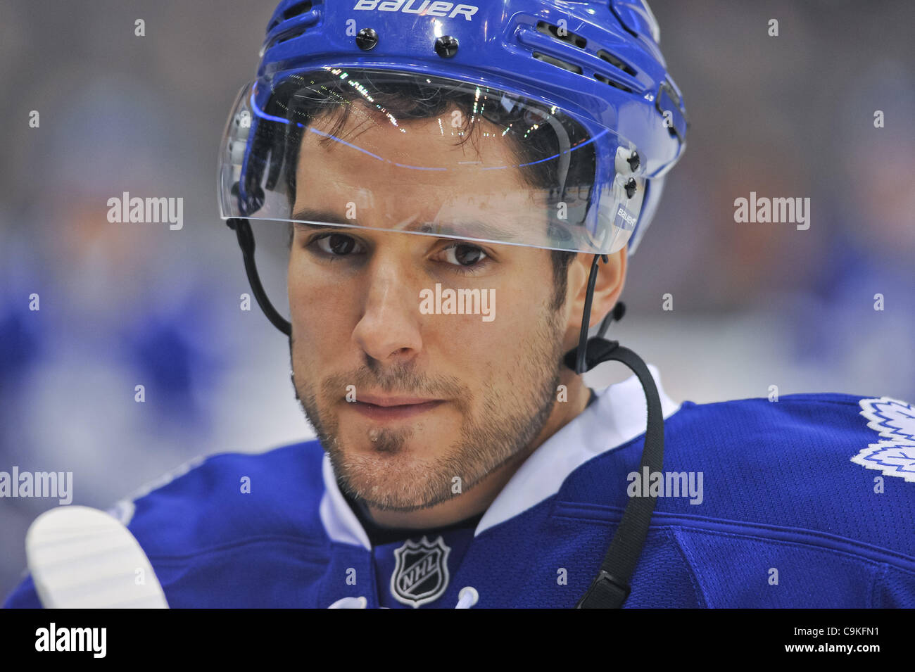 Jan. 19, 2012 - Toronto, Ontario, Canada - Toronto Maple Leafs forward ...