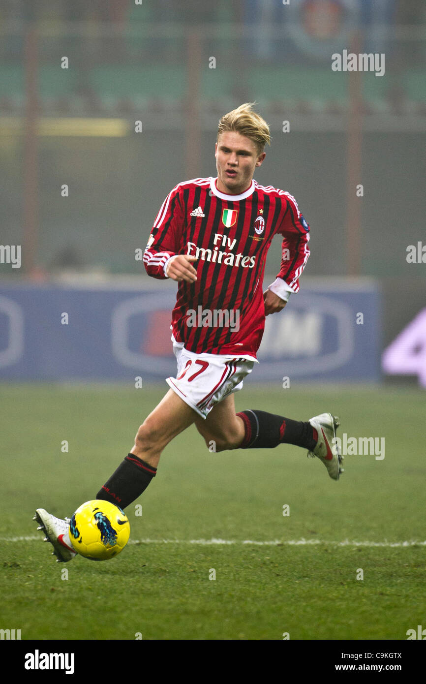 Alexander Merkel (Milan), JANUARY 18, 2012 - Football / Soccer : Coppa ...