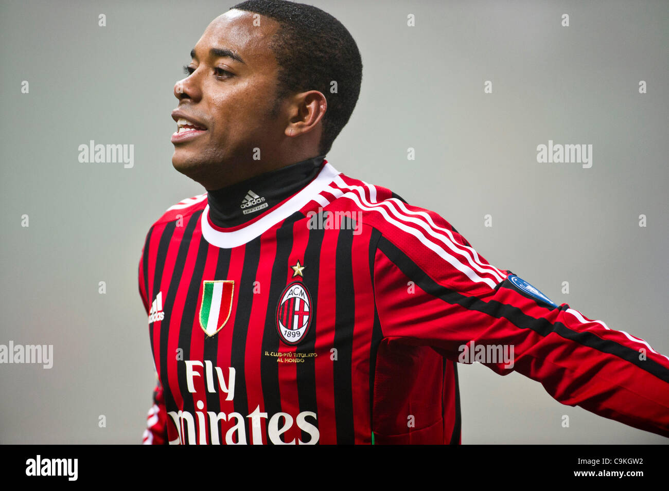Robinho (Milan), JANUARY 18, 2012 - Football / Soccer : Coppa Italia ...