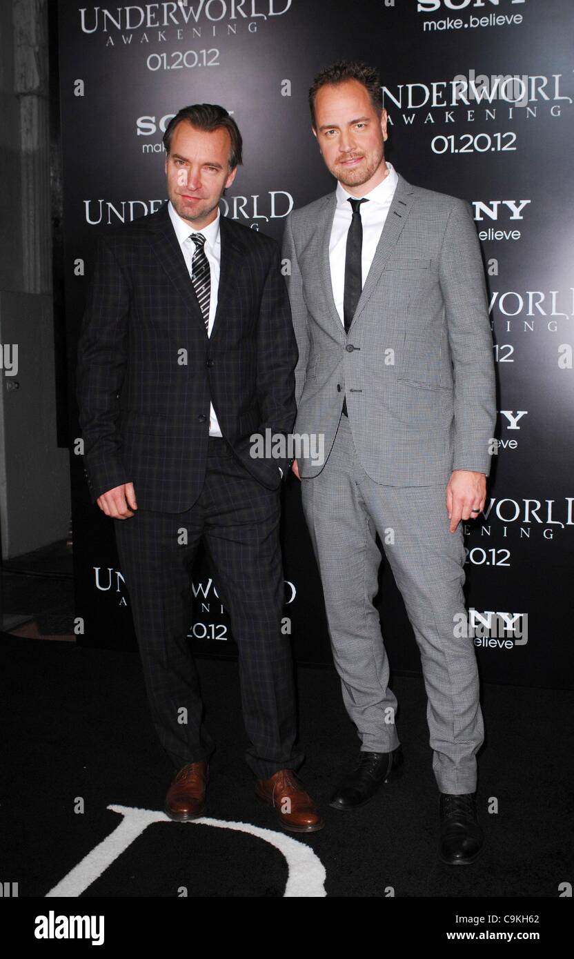 Mans Marlind, Bjorn Stein at arrivals for UNDERWORLD AWAKENING Premiere ...