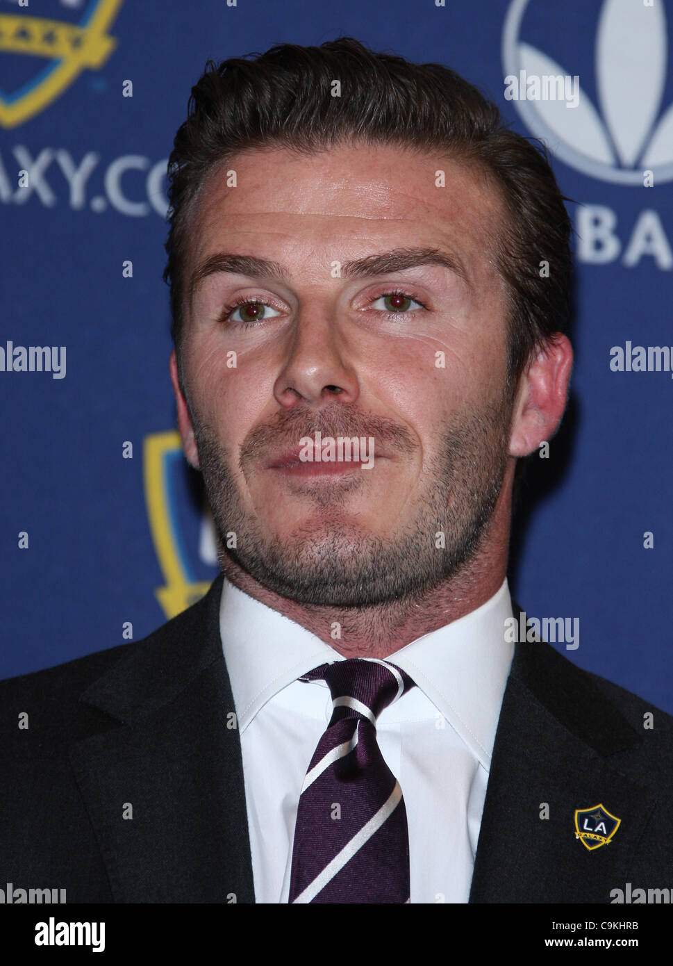 DAVID BECKHAM DAVID BECKHAM PRESS CONFERENCE DOWNTOWN LOS ANGELES ...