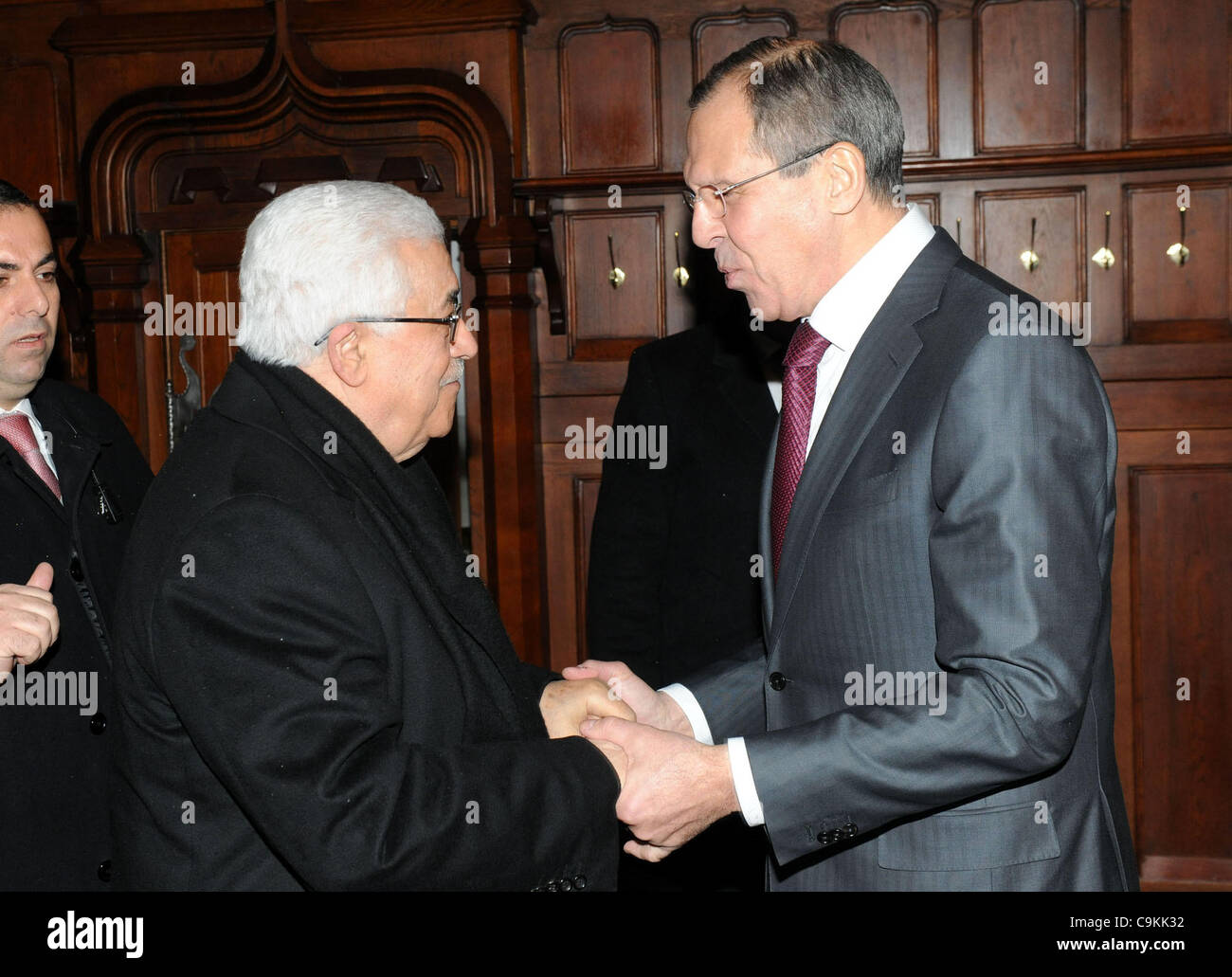 Jan. 20, 2012 - Moscow, Moscow, Russian Federation - Palestinian ...