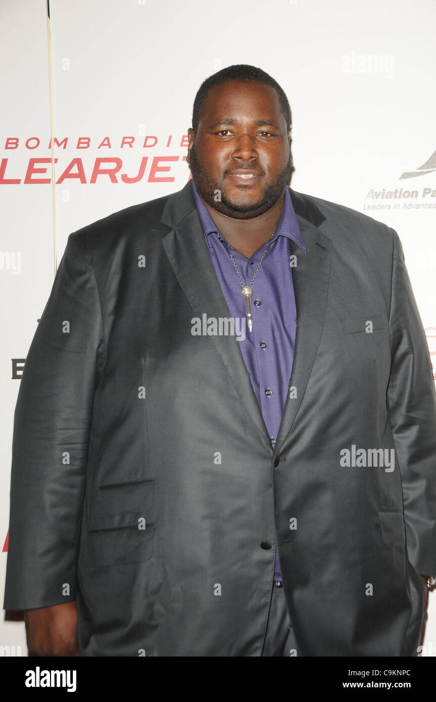 Jan. 20, 2012 - Los Angeles, California, U.S. - Quinton Aaron Attending ...